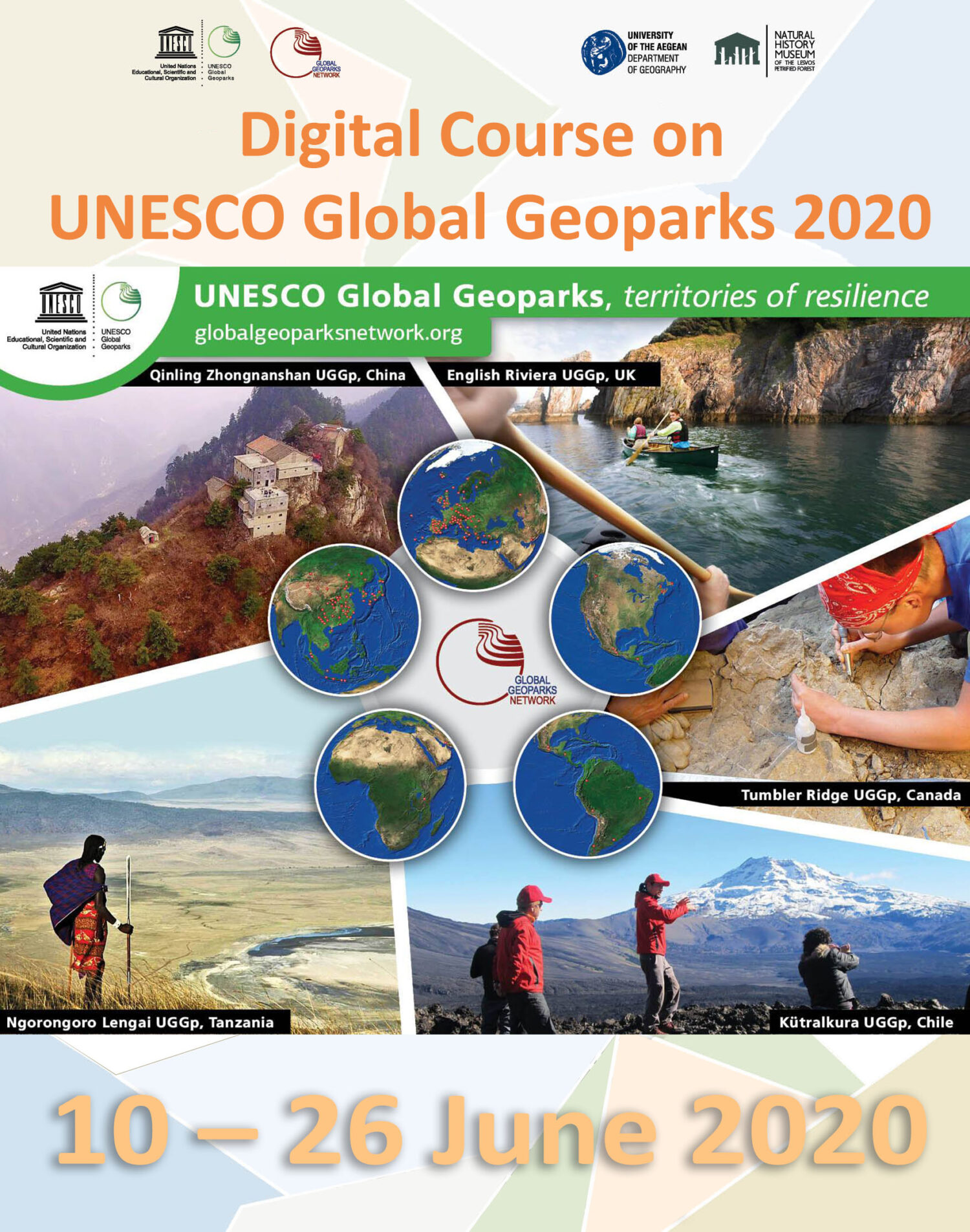 Digital Course on UNESCO Global Geoparks 2020 UNESCO GLOBAL GEOPARKS ...